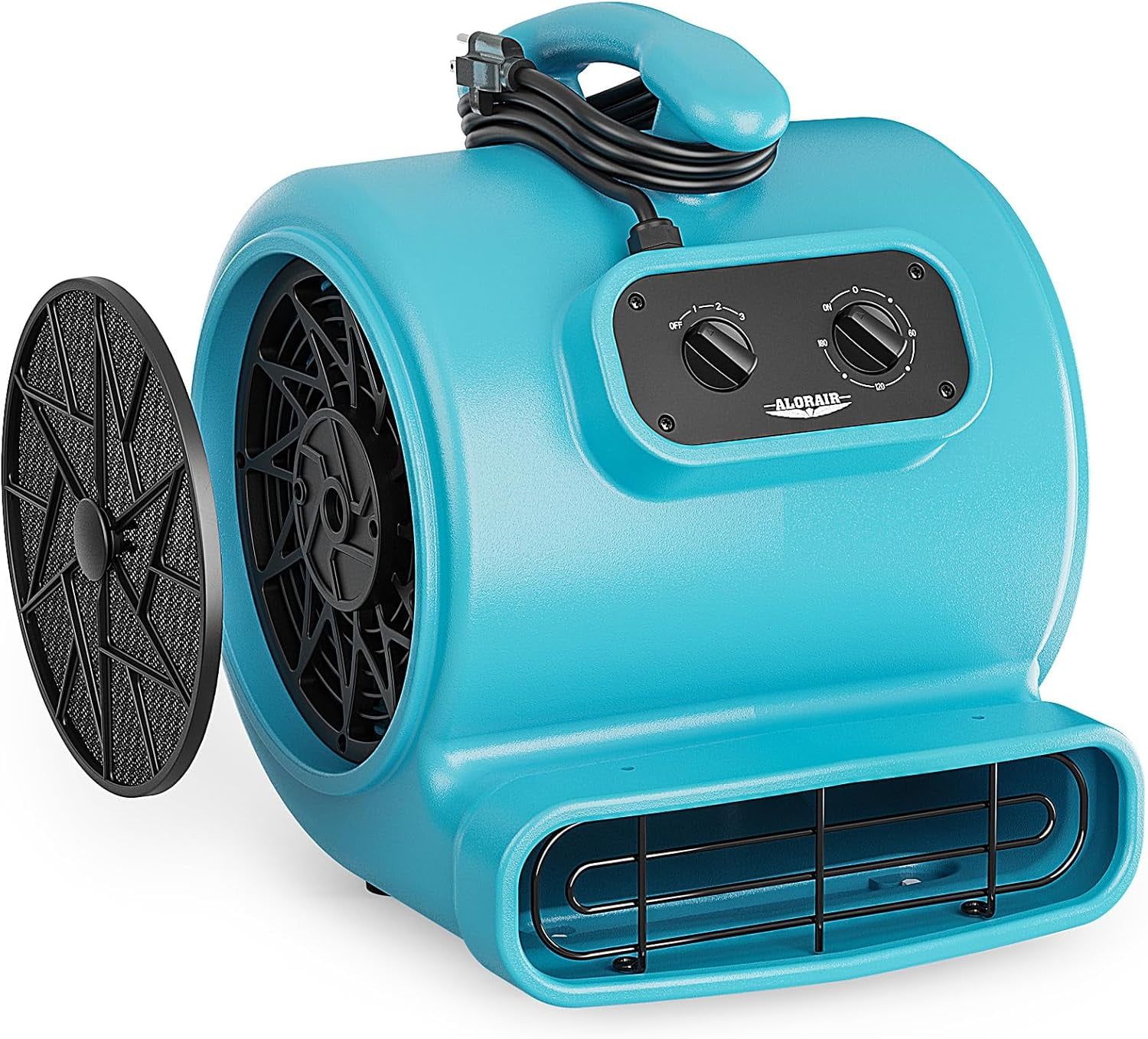 ALORAIR 3000 CFM Air Mover Blower Fan for Industrial, Floor Drying Fan ...