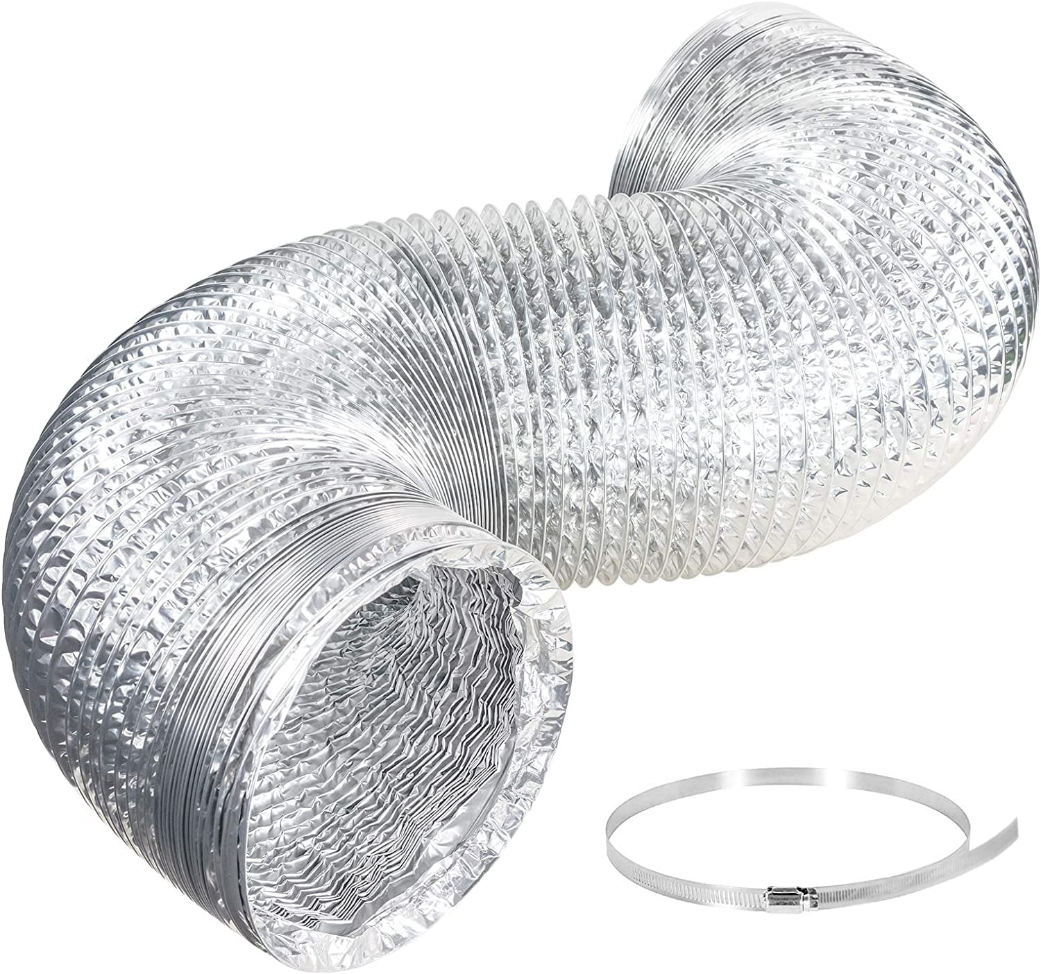 ALORAIR Dehumidifier Aluminum foil Intake Duct 10 inches Diameter 10 ft ...