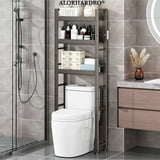 ALORHARDRO Over The Toilet Storage Rack, 3-Tier Metal Bathroom ...