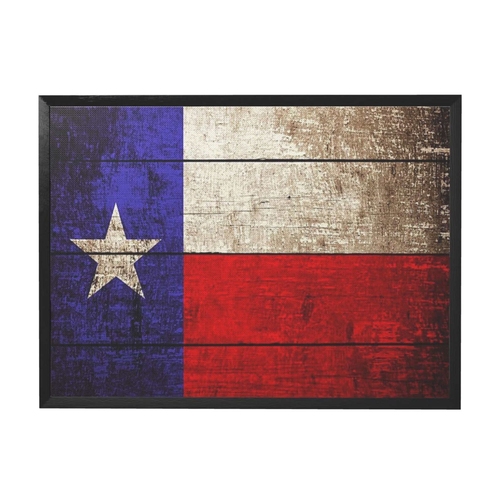 ALOUYA Texas State Flag. Giclee Print on Acid Free Cotton Canvas ...