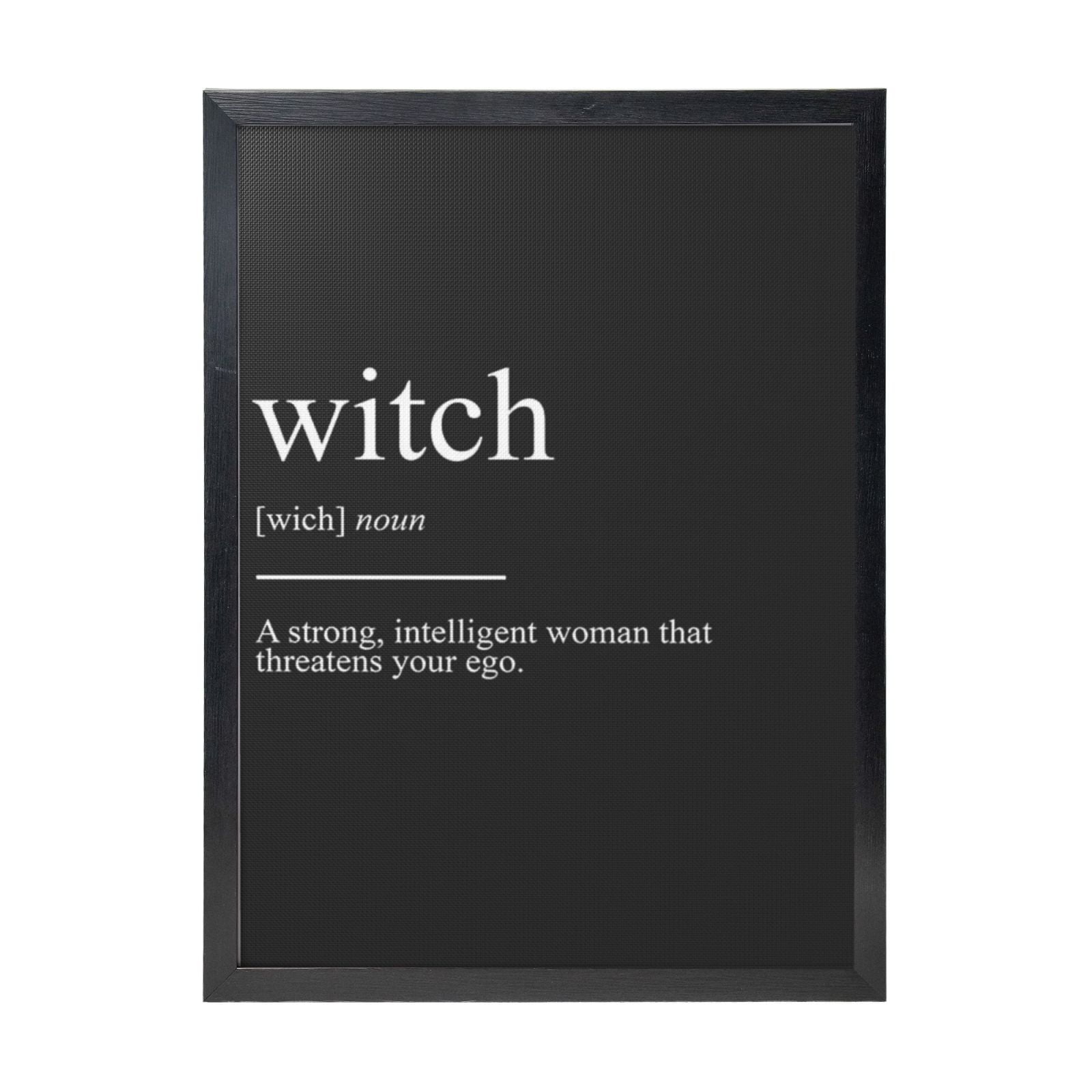 ALOUYA Witch Pagan Wall Art & Decor - Wicca Wiccan Witchcraft Altar ...