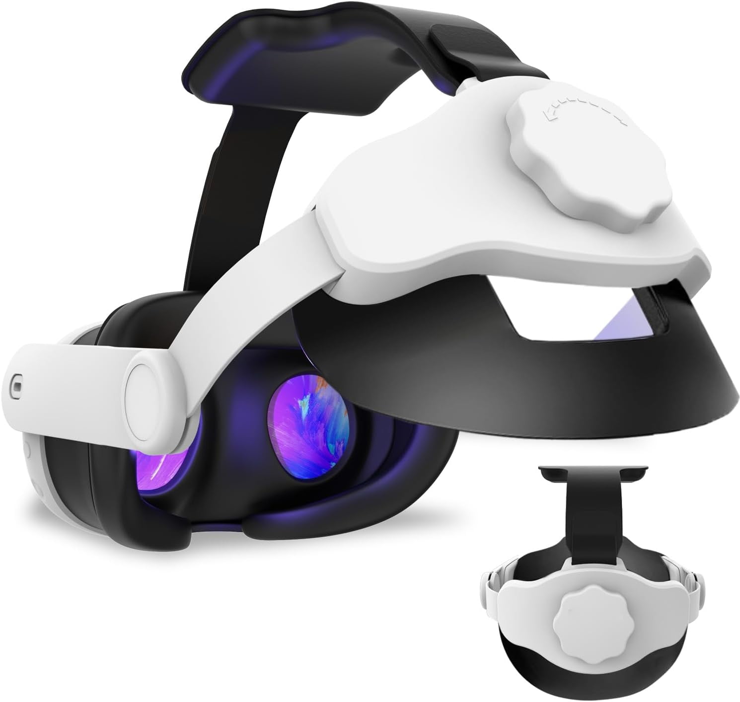 ALPHA DIGITAL Head Strap for Oculus Quest 3, Adjustable Elite Strap ...