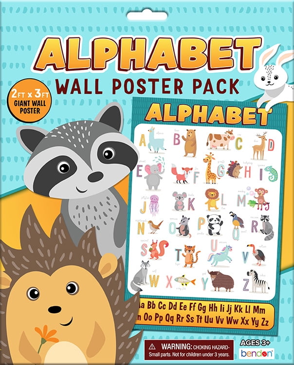 ALPHABET WALL POSTER - Walmart.com