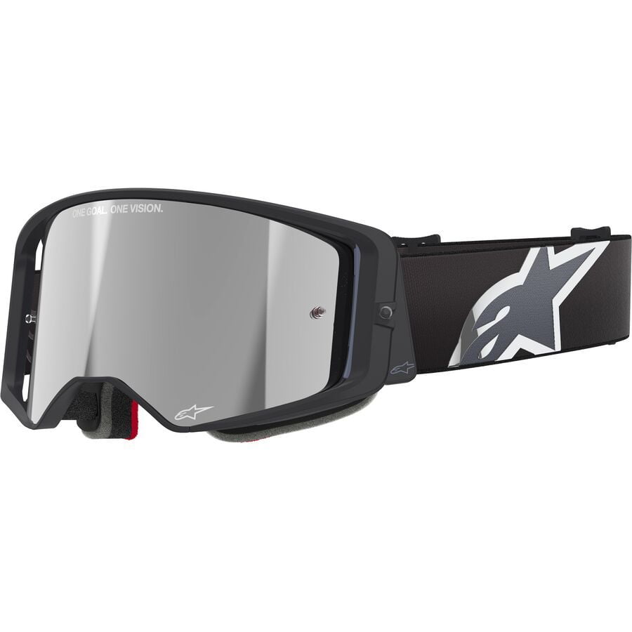 ALPINESTARS GOGGLES Supertech Goggle - Corp - Black - ABS Vision - Gray ...