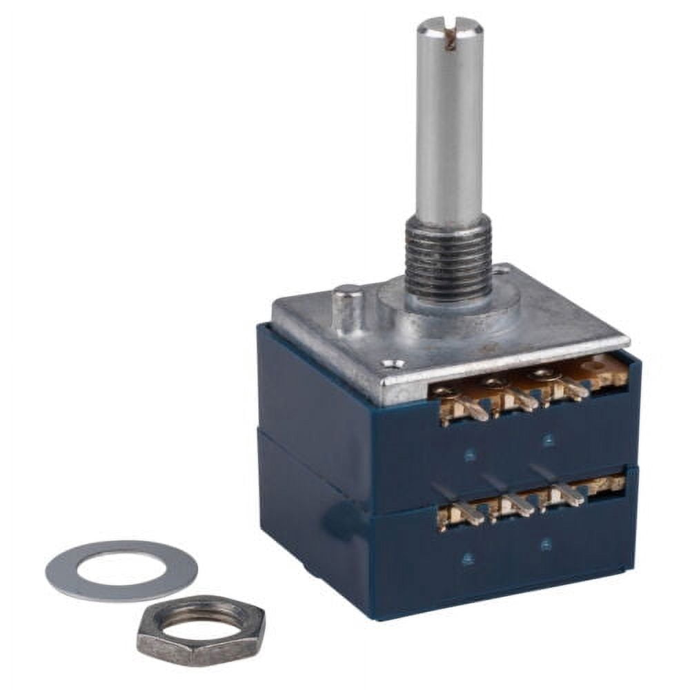 ALPS RK27 20KA Audio Taper Potentiometer Solid Shaft - Walmart.com