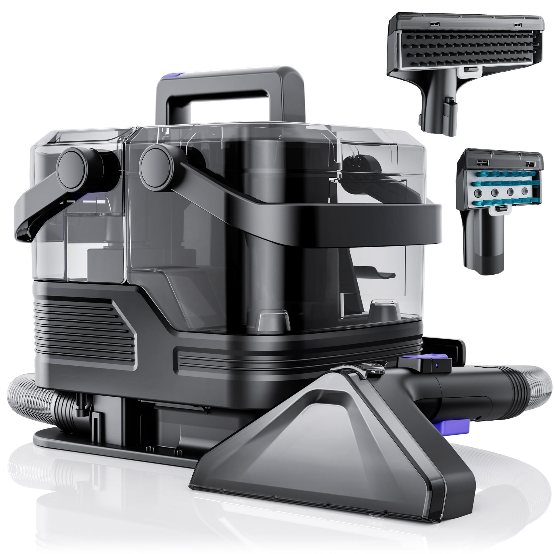 ALPULON Carpet Cleaner Machine 20Kpa Powerful Suction, Portable ...