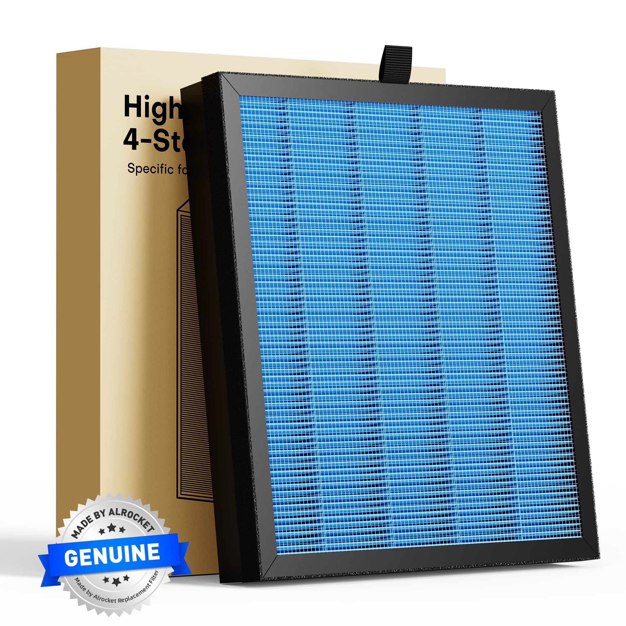 ALROCKET JH05 Air Purifier Replacement Filter, H13 True HEPA, Dust, Pet ...