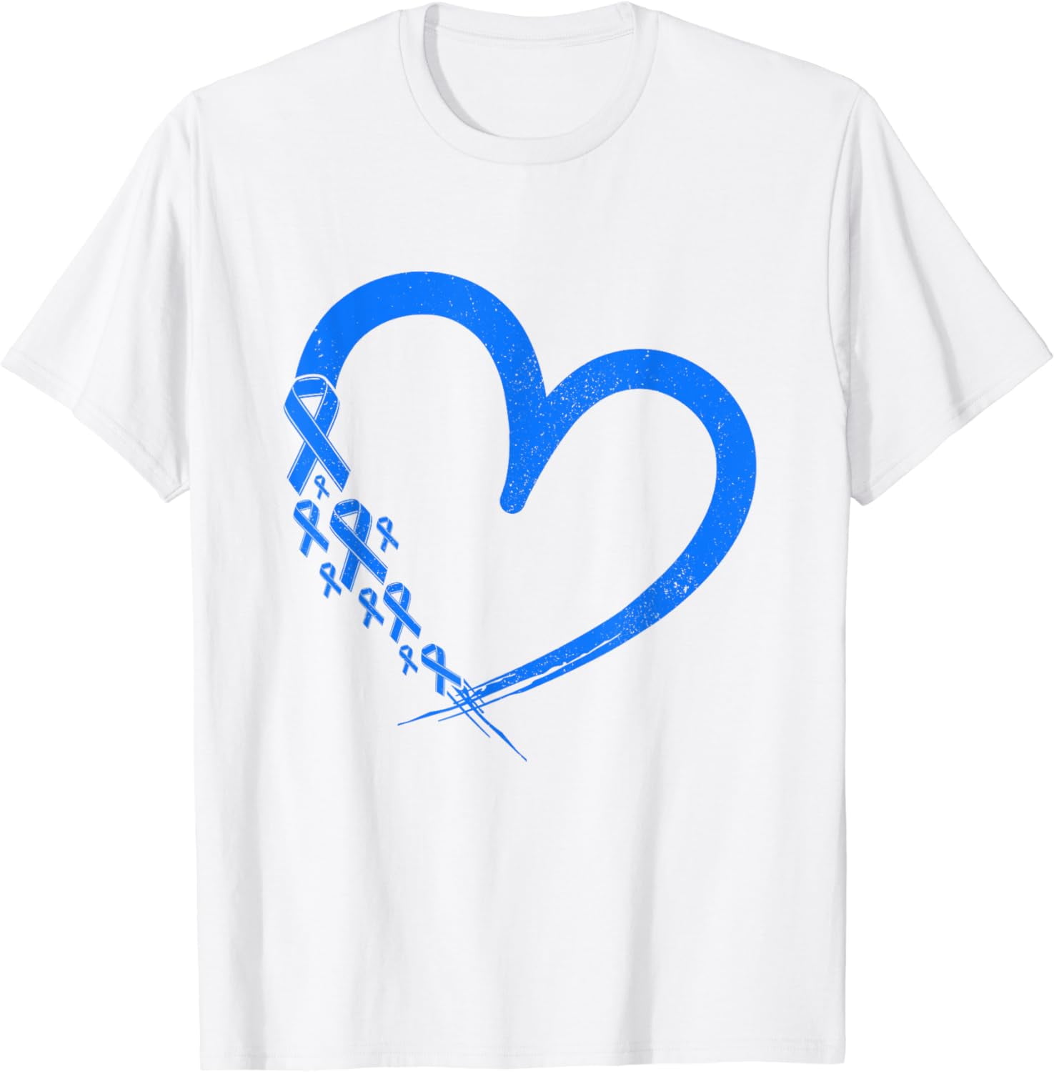 ALS Awareness Month Blue Ribbon ALS Support Squad T-Shirt - Walmart.com