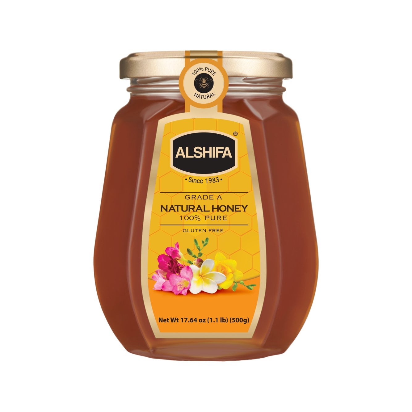 Alshifa Natural Honey 500g - Walmart.com