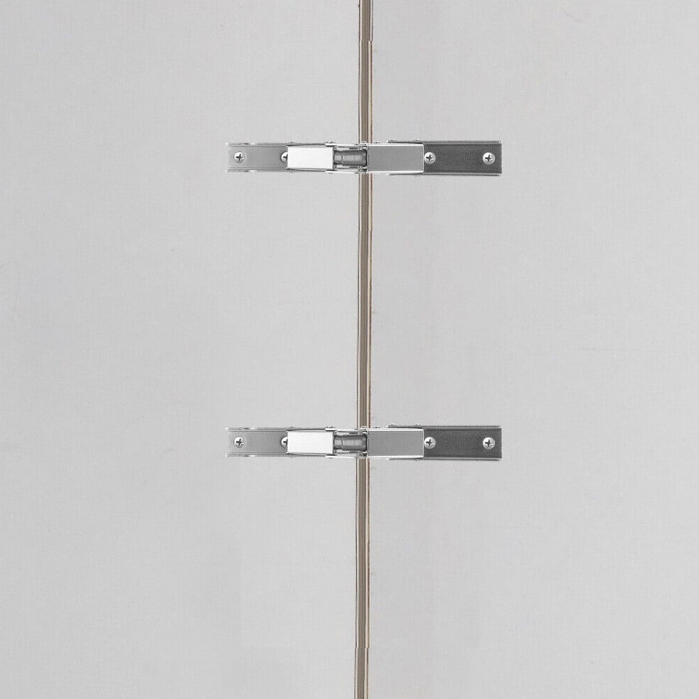 ALSLIAO 2Pcs/Set 90 Degree Self-Locking Folding Hinges Brackets Spring ...