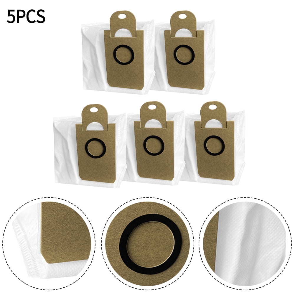 ALSLIAO 5 Packs Reusable Dust Bag for iHome AutoVac Nova Self Empty ...