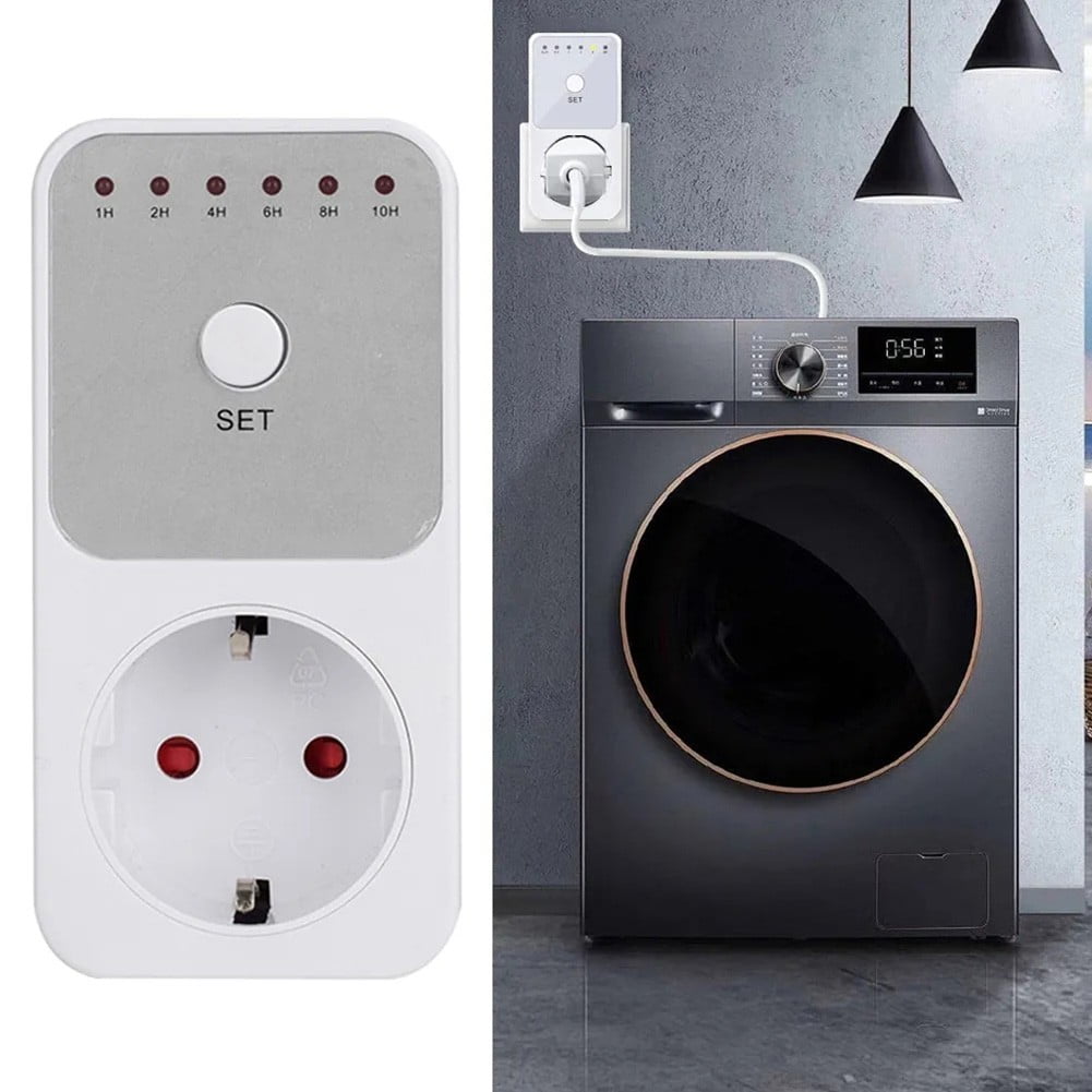 ALSLIAO EU Countdown Timer Socket Controller Electronic Digital Timer ...