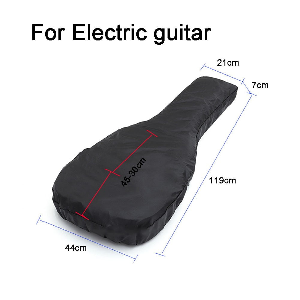 ALSLIAO Guitar Backpack Dust Cover Instrument Bag Rain Cover Protective ...