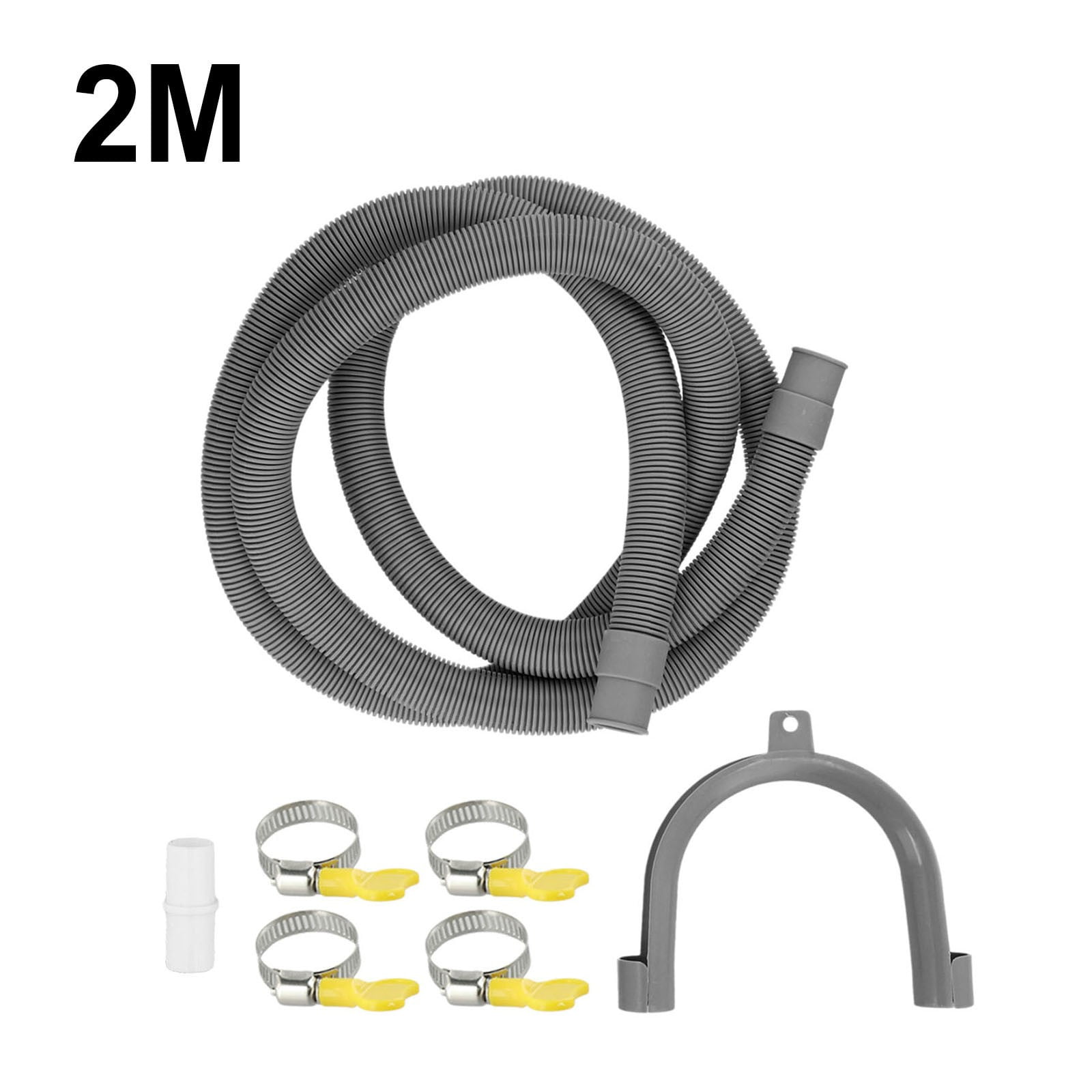 ALSLIAO Washing Machine Dishwasher Drain Extension Kit 1/2M Drain Pipe ...