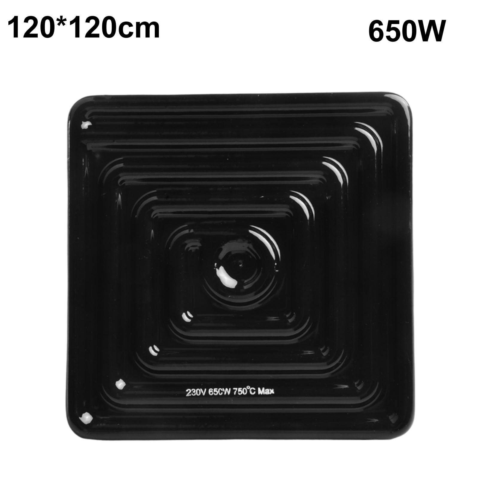 ALSLIAO infrared heating plate 120*120 black/white (400W/500W650W) 120* ...