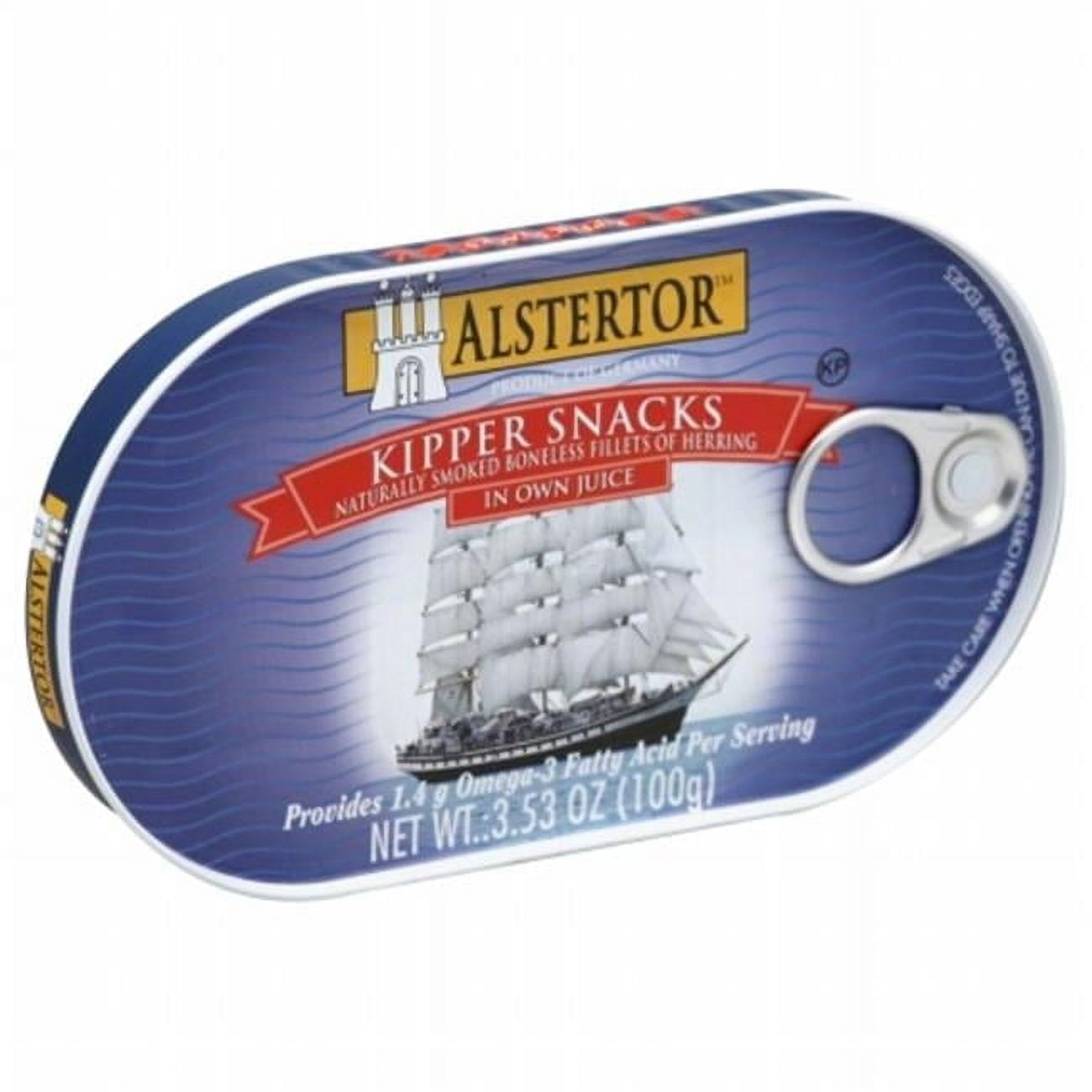 ALSTERTOR, KIPPER SNACK, 3.5 OZ, (Pack of 18) - Walmart.com