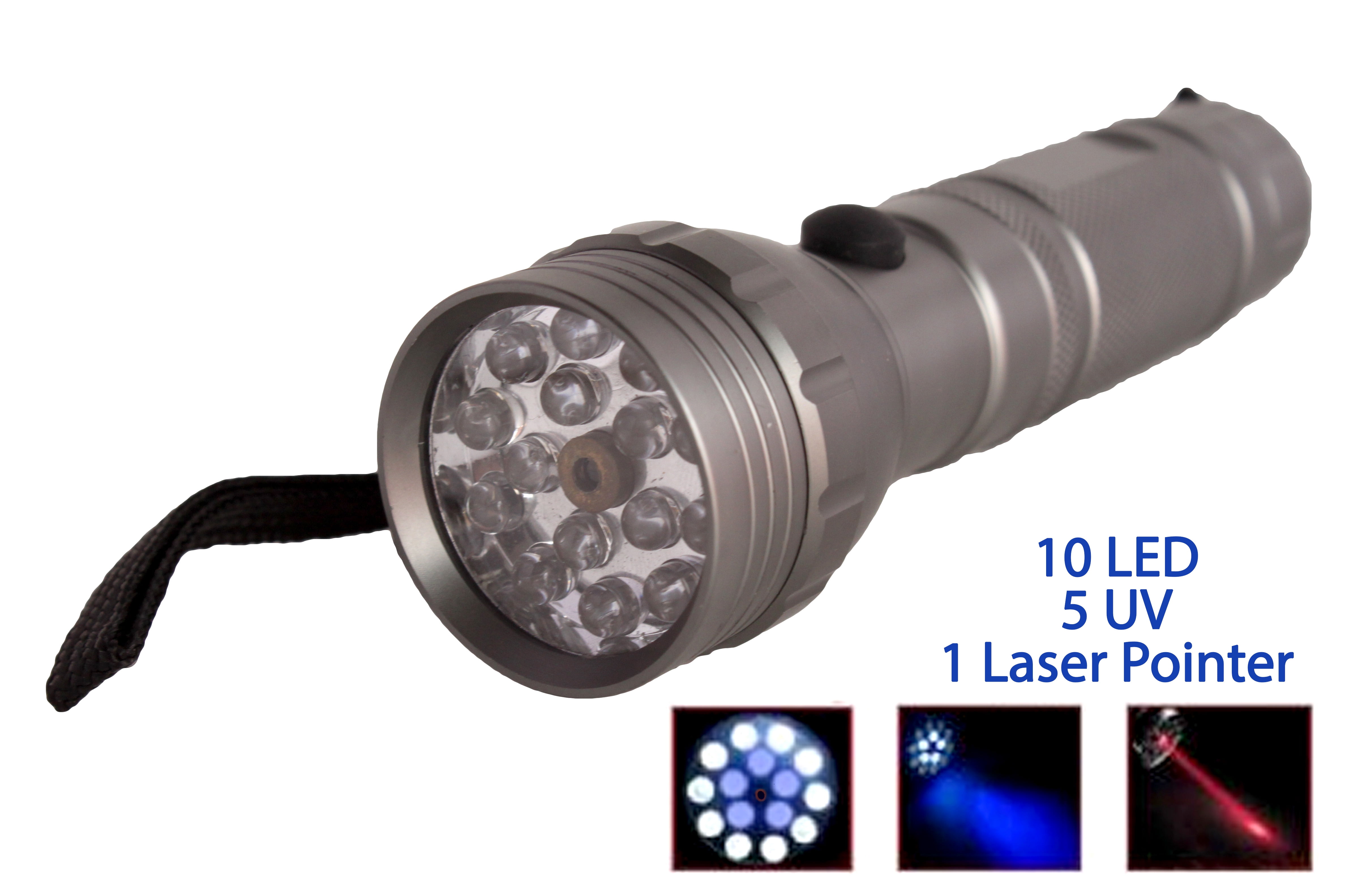 ALT Laser and Ultraviolet LED Flashlight - Walmart.com