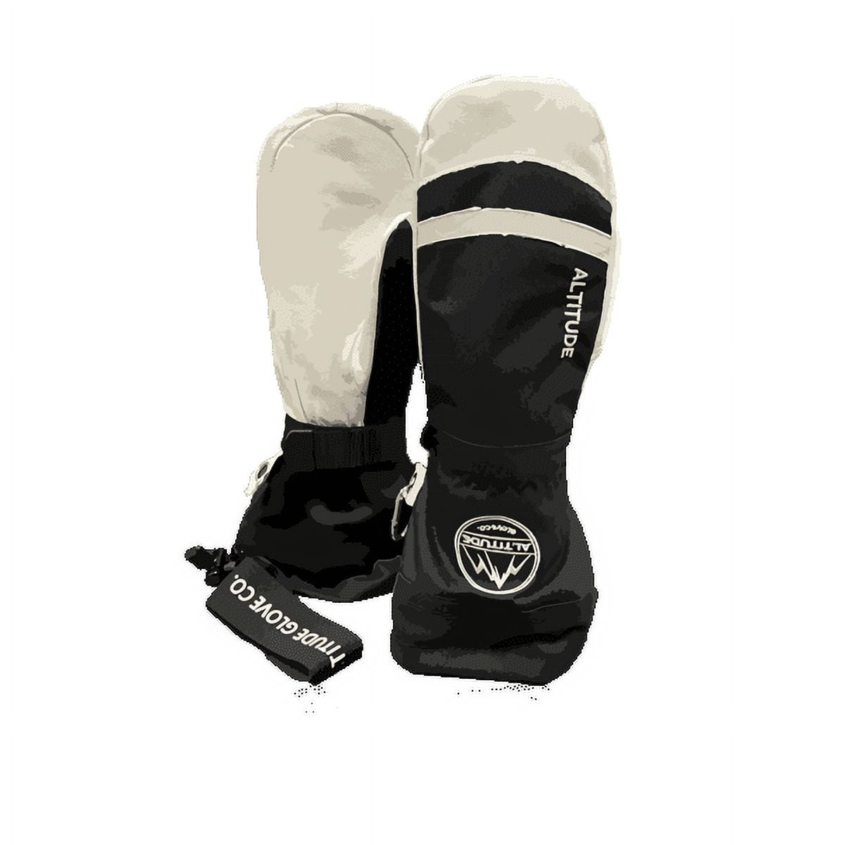 ALTITUDE TECH ALPINE ARMY LEATHER HELI SKI SNOWBOARD WINTER MITTEN (XL ...