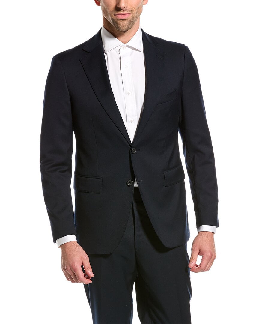 ALTON LANE mens The Mercantile Tailored Fit Suit with Flat Front Pant ...