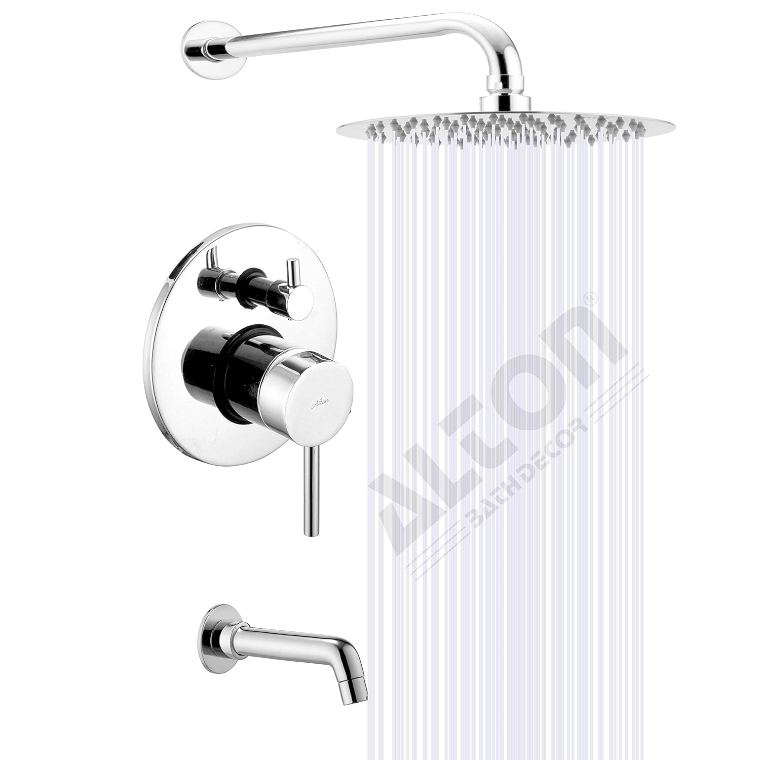 ALTON LEO13050 Brass Concealed Body High Flow Diverter Full Set With ...
