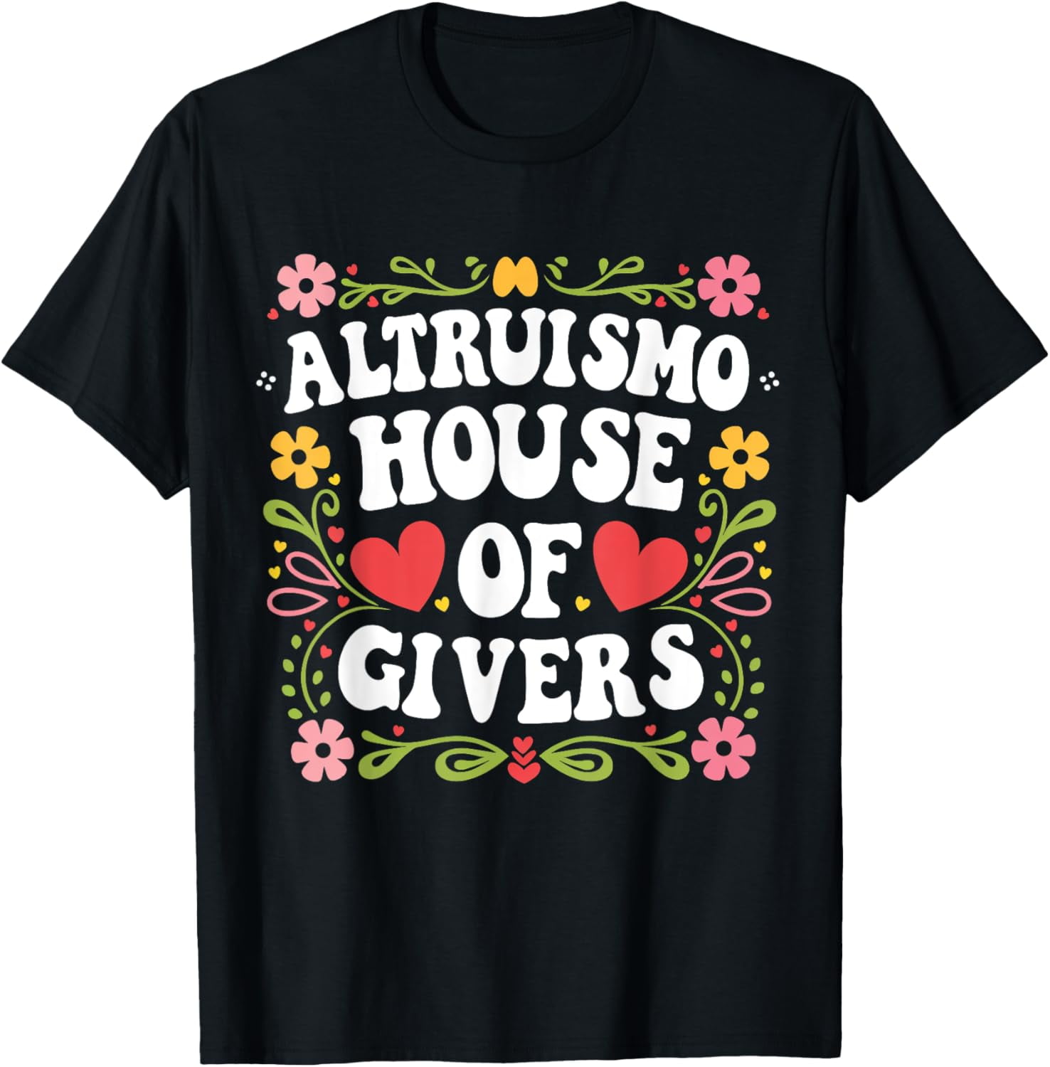 ALTRUISMO House of Givers Groovy RCA Givers School Spirit T-Shirt ...