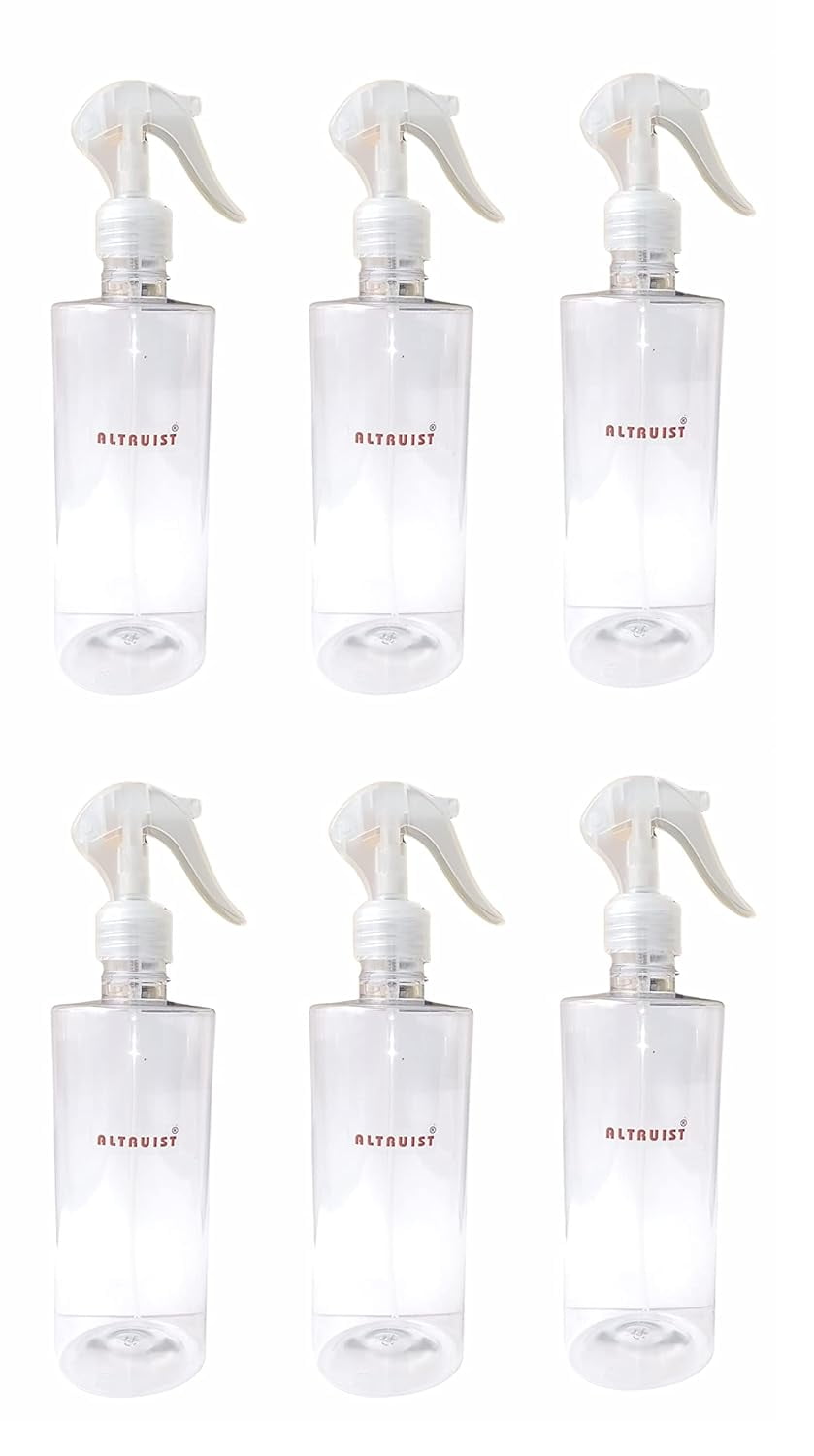 ALTRUIST The Empty Mist Transparent 500 ml Trigger Spray Bottles for ...