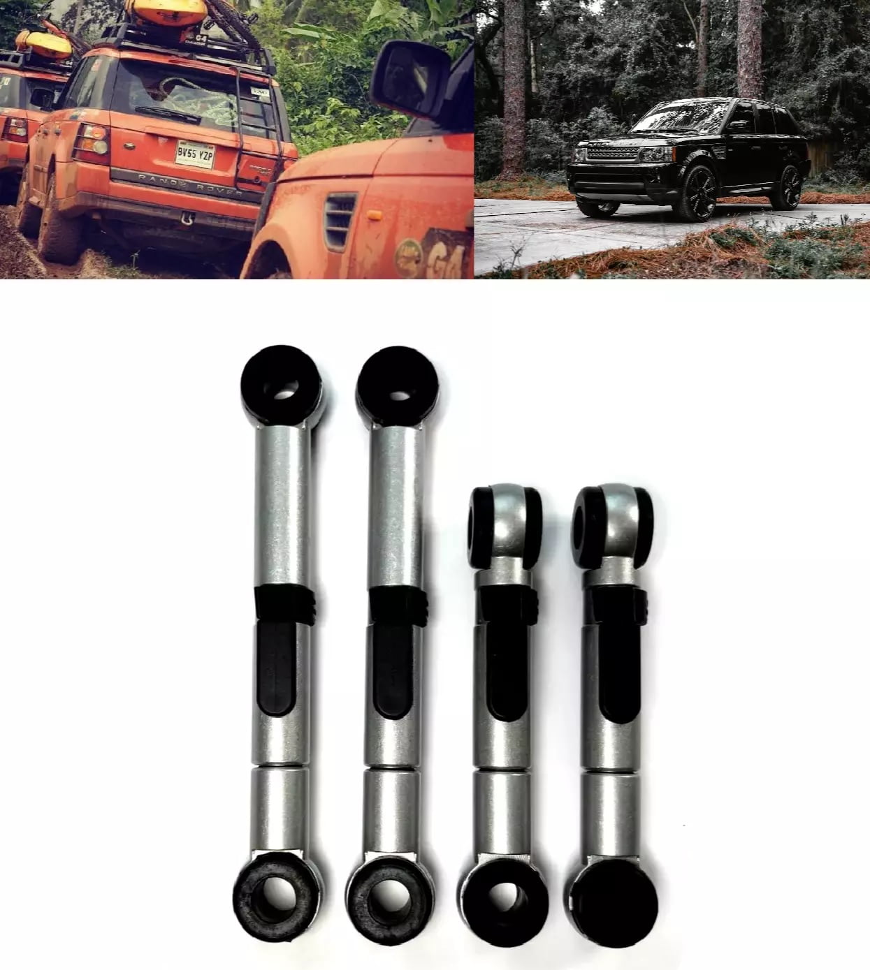 ALUMINUM ADJUSTABLE WITH TWO SETTINGS SUSPENSION +1.5" - 2" INCHES LIFT ...