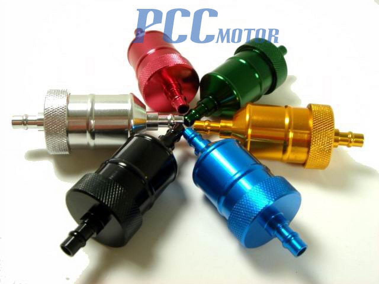 ALUMINUM FUEL FILTER 1/4" for Coolster Dirt Bike CRF50 SSR 125 FF01_R ...