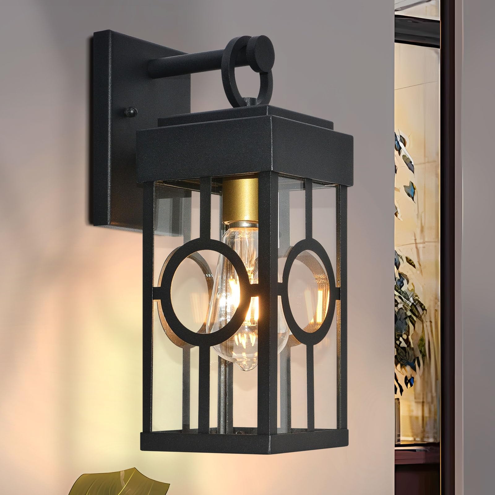 ALVIME Outdoor Wall Light Fixtures, Exterior Wall Lanterns, Waterproof Patio Sconce, Porch ...