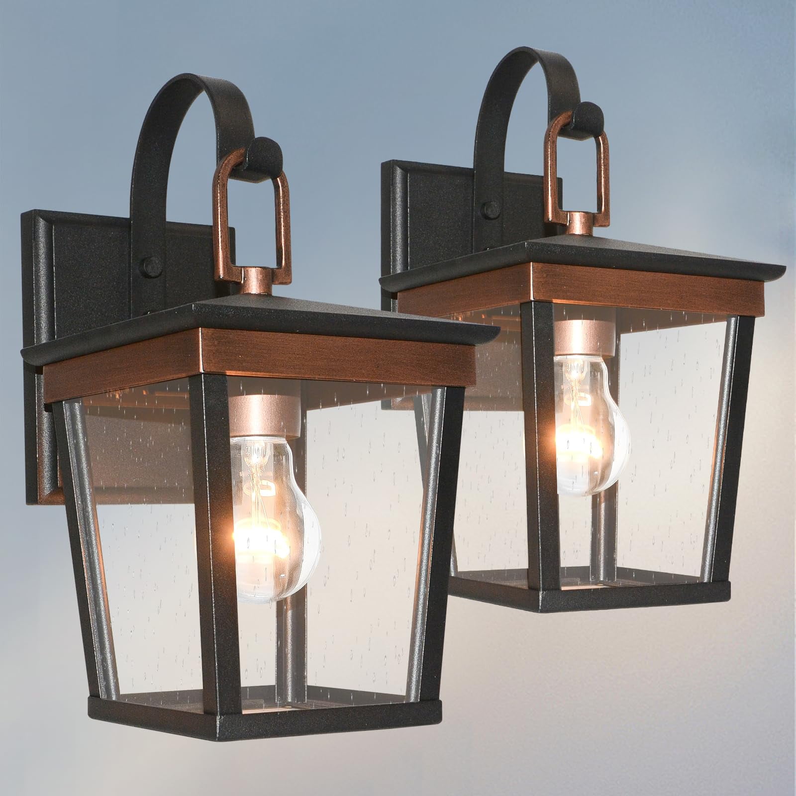ALVIME Outdoor Wall Lights Fixture, Waterproof&All-Weather Wall Sconce ...