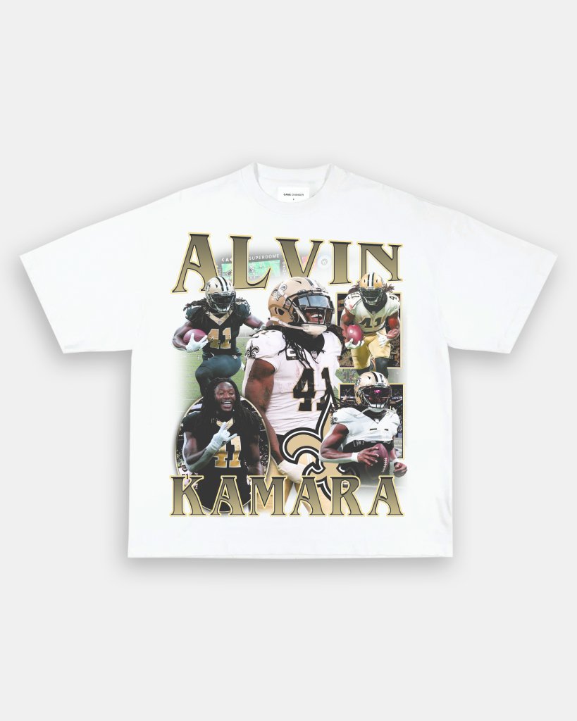 ALVIN KAMARA TEE, FOOTBALL LEGENDS SHIRT, FOOTBALL APPAREL, VINTAGE ...