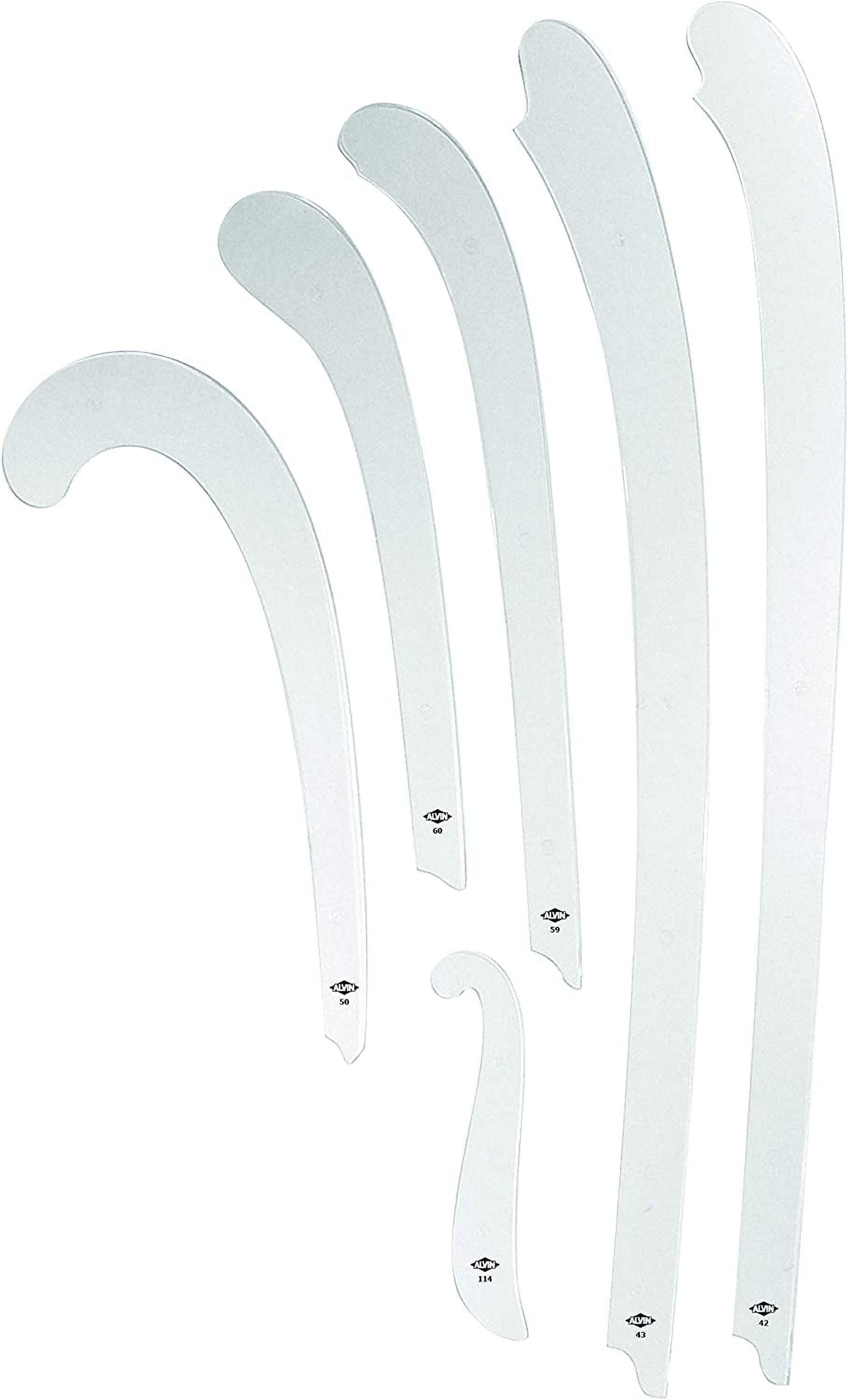 ALVIN SC66A Ship Curve Set - 6-Piece Fabricated Design for Accurate ...