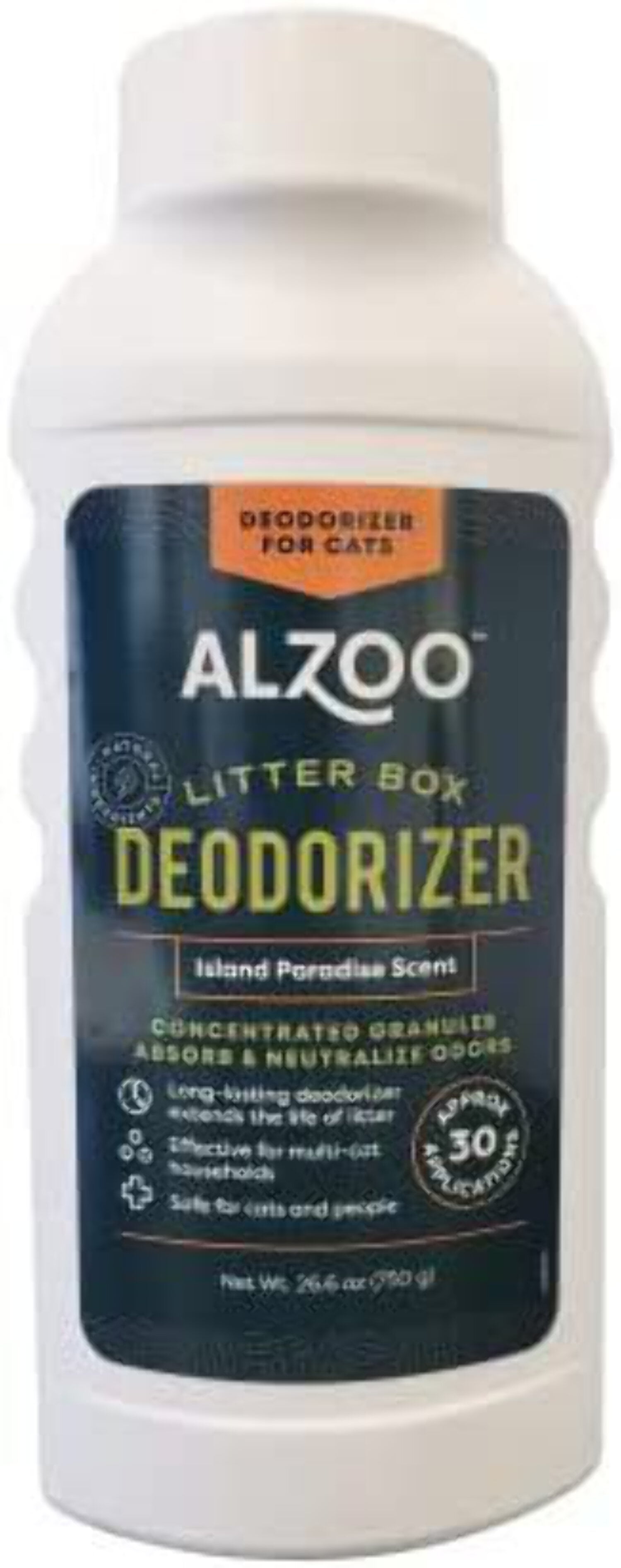 ALZOO Litter Box Deodorizer for Cats - Island Paradise 26oz. - Walmart.com