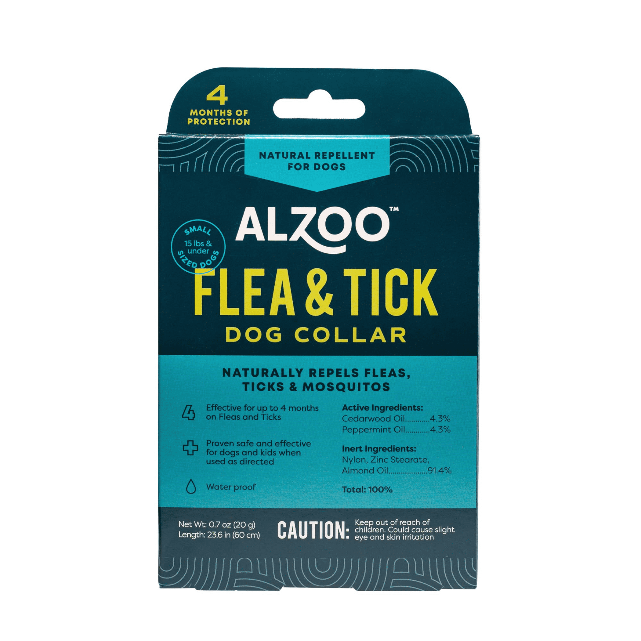 ALZOO Plant-Based Flea & Tick Collar Small Dog Small - Walmart.com