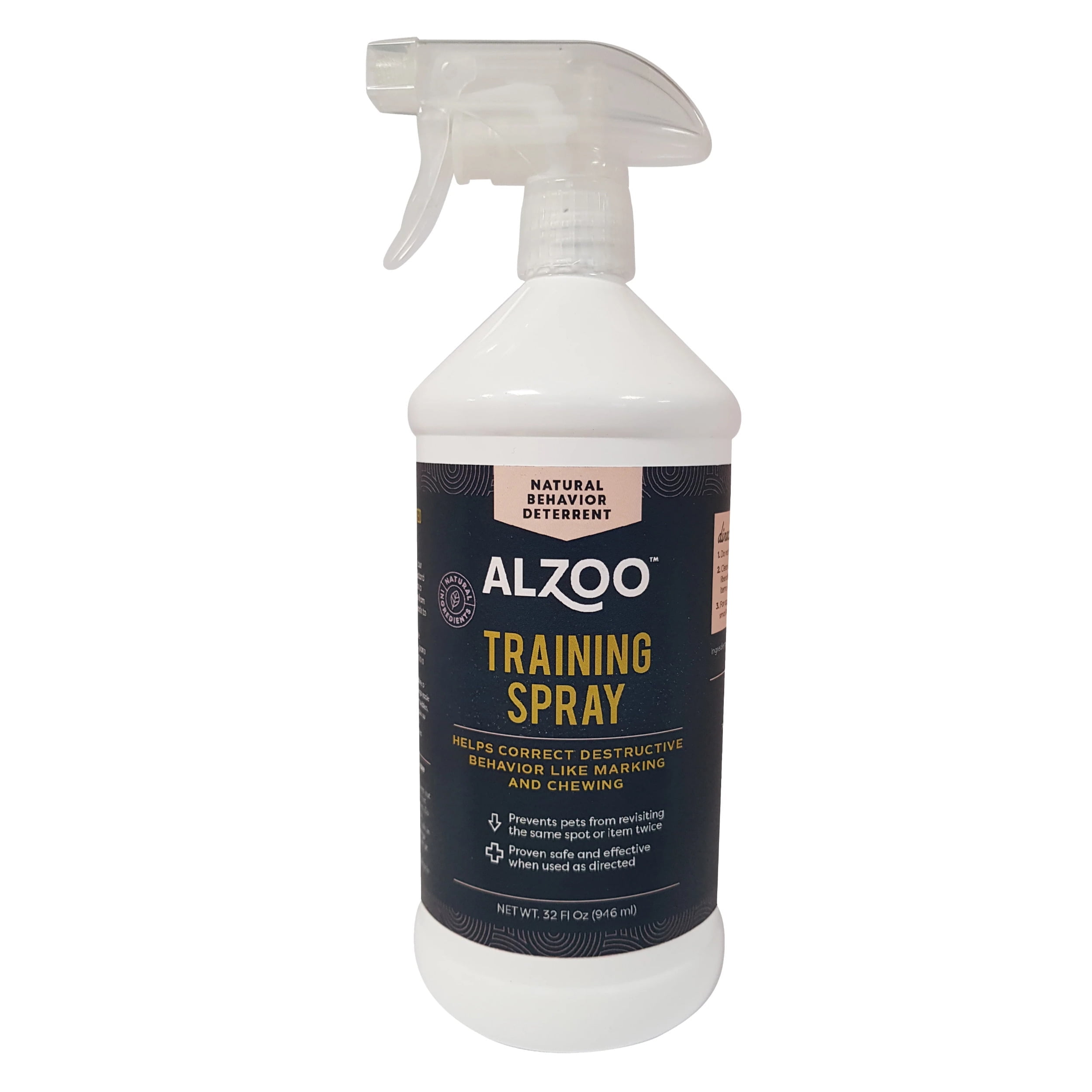 ALZOO Anti-Chewing Training Spray, Natural Behavior Deterrent for Dogs ...