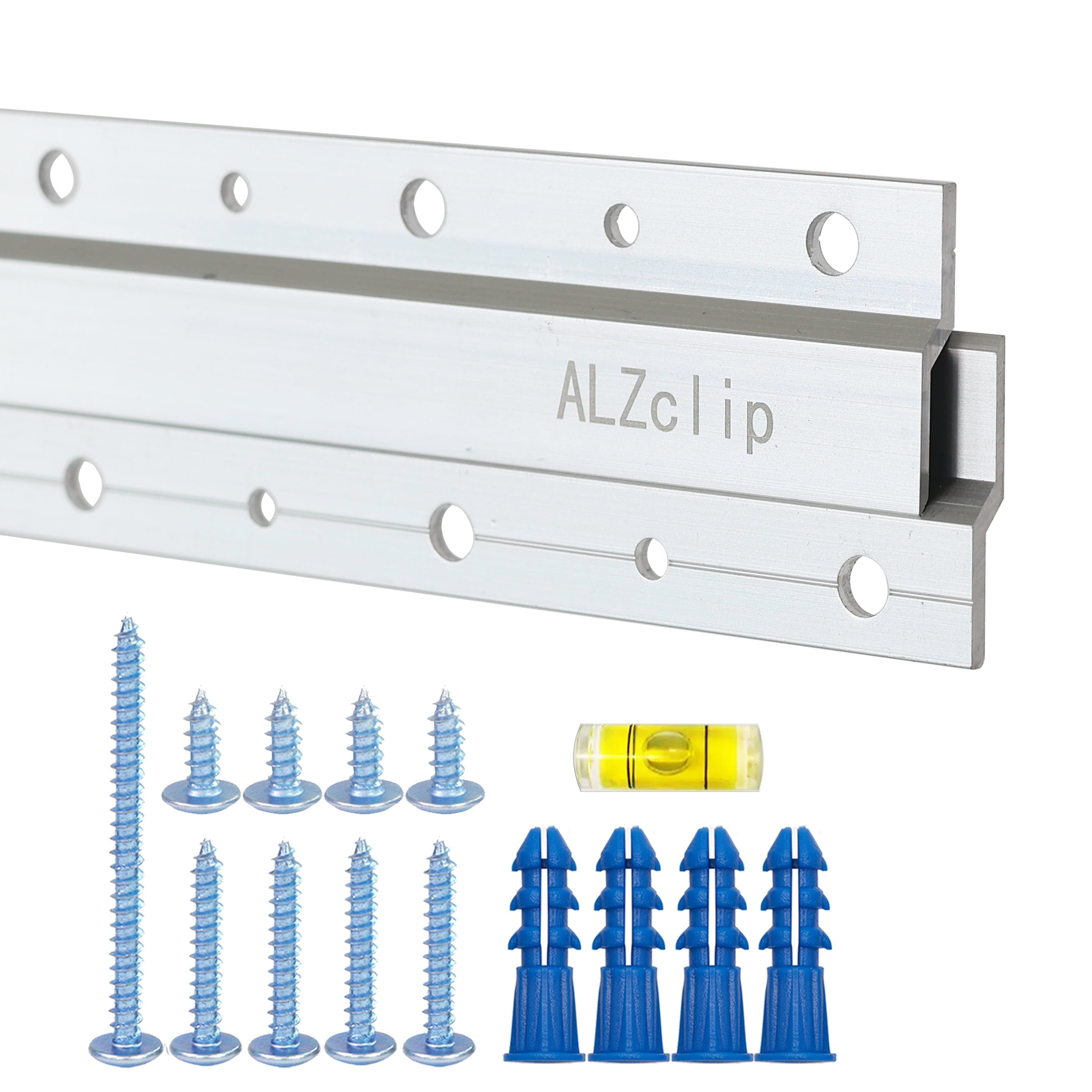 ALZclip 12 Inch French Cleat Hanger 2 Pack - Wall Mounting Bracket ...