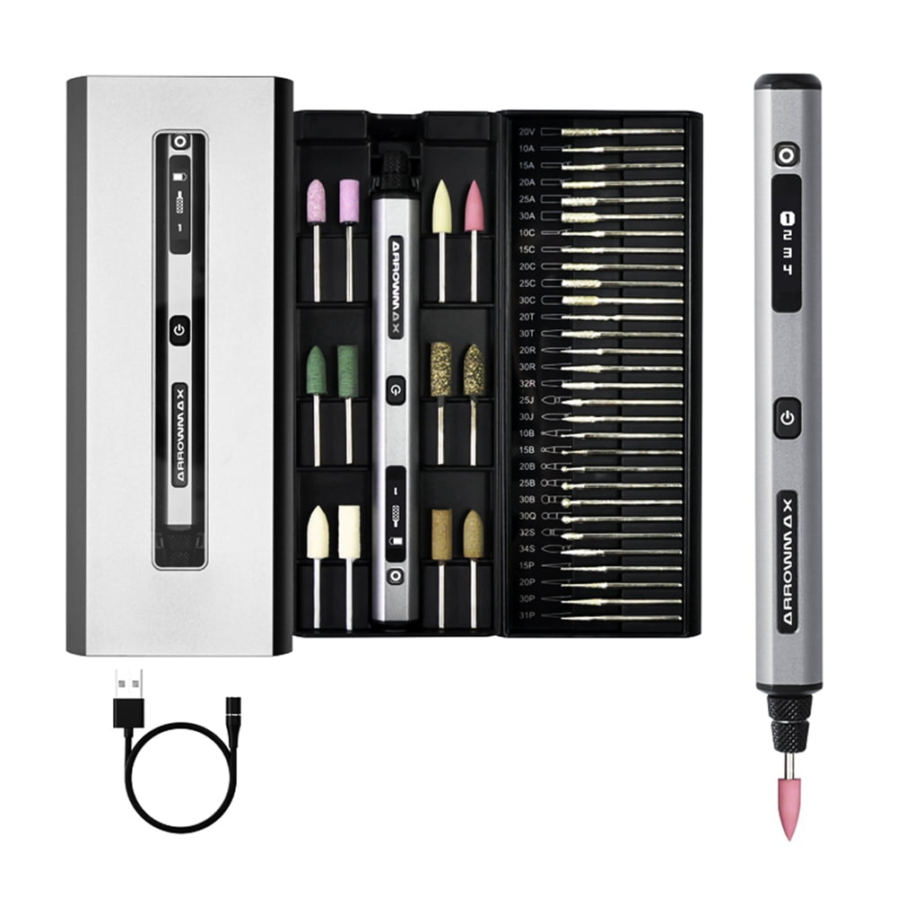 AM ARROWMAX Engraving Pen Electric Mini Grinder Cordless Rotary Tool ...