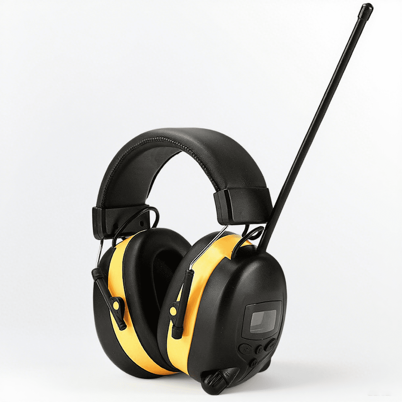 AM/FM Radio Headphones with Digital Display, 30dB AM FM Hearing ...