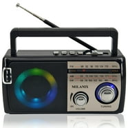 Philips Portable AM/FM Radio Battery Operated TAR1506 - Walmart.com