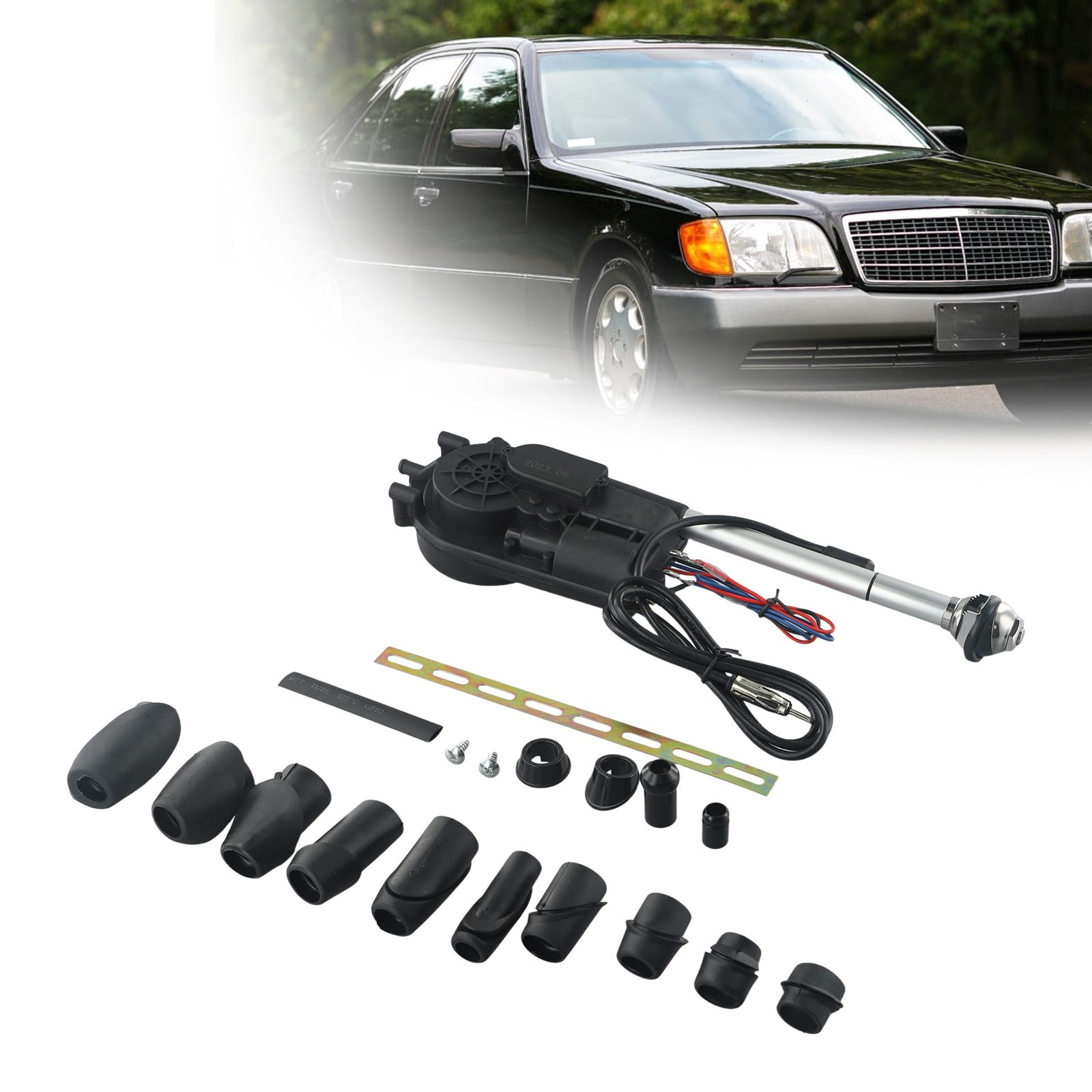 AM FM Transmitter Aerials Telescopic Exterior Vehicle Accessories 12V ...