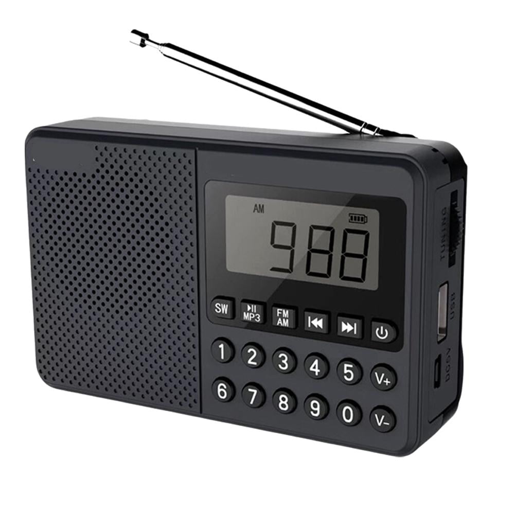 /AM/SW Handheld MP3 Player Dual Antenna Classic Large Roller Volume ...