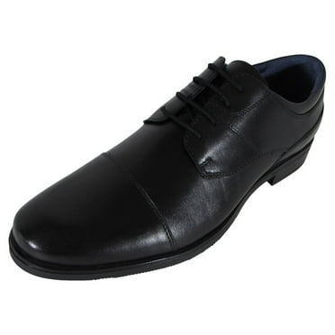 Bruno Marc Men's Faux Patent Leather Dress Shoes Classic Lace-up Formal ...