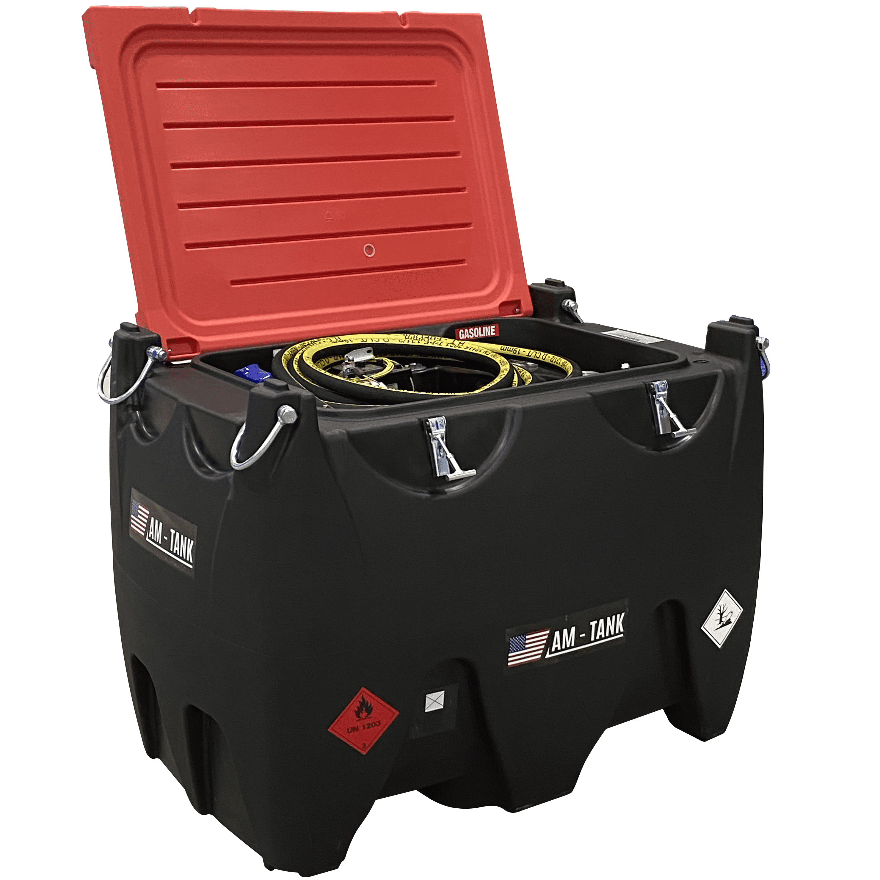 AM-TANK 155-Gallon Portable GAS Tank DOT/UN with cUL Listed 12V Pump ...