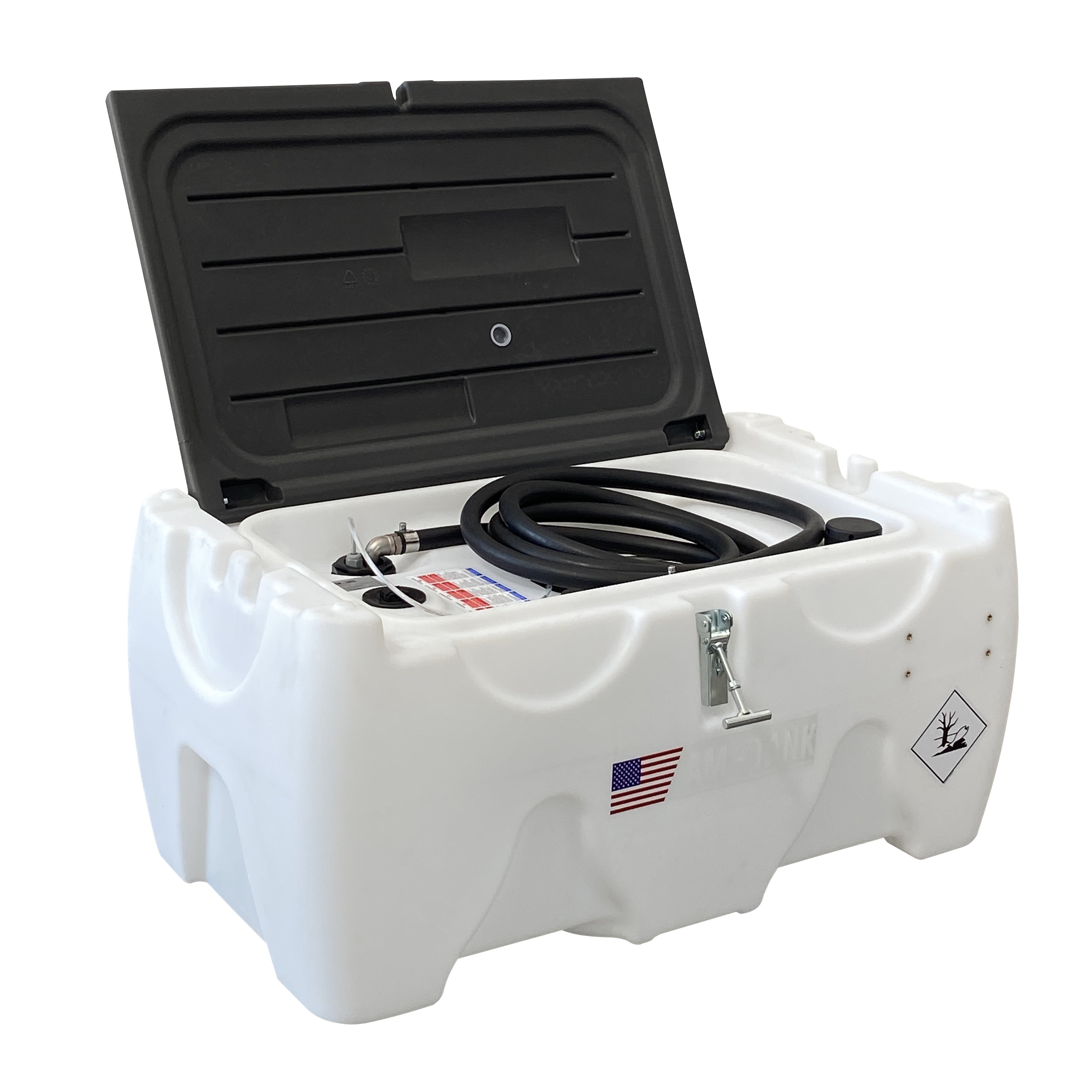 AM-TANK 40 DEF: Portable 40 gal DEF Tank Low Profile to fit Under Truck ...