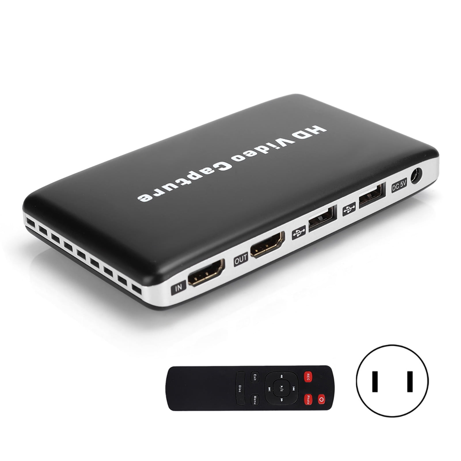 AM UH50 U Disk HDMI Video Capture Card Black with Remote Controller (US ...