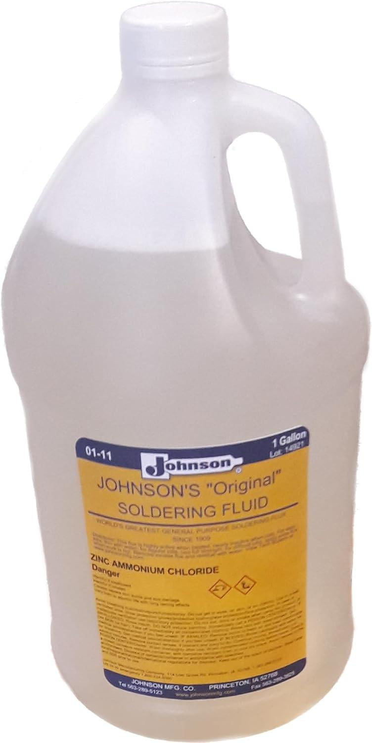 AM WORLDWIDE Soldering Liquid Flux 1 Gallon- Soldering Fluid - Zinc ...