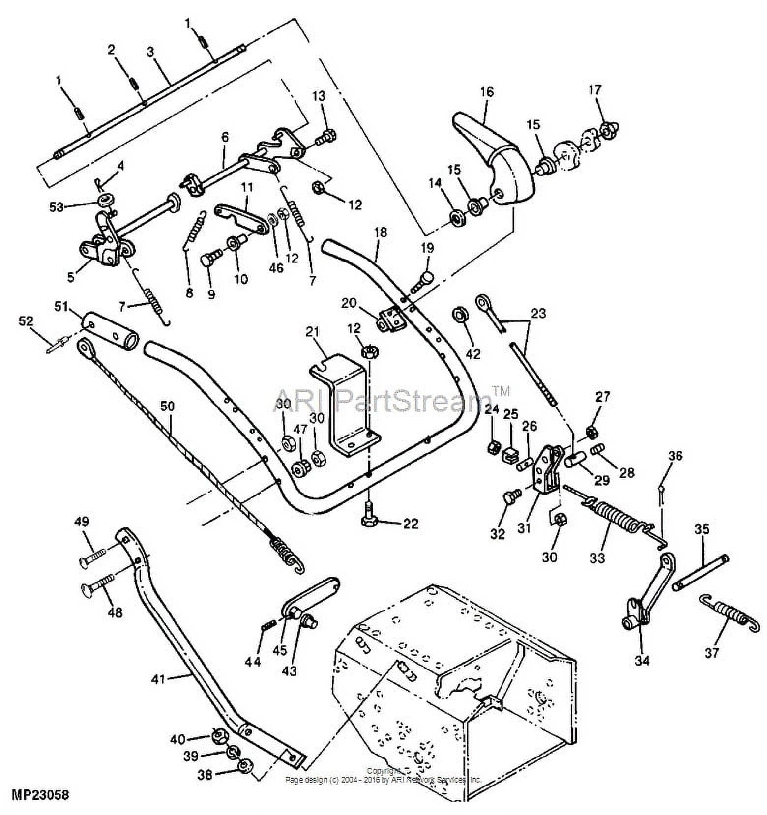 AM128997 LEVER fits JOHN DEERE (New OEM) - Walmart.com