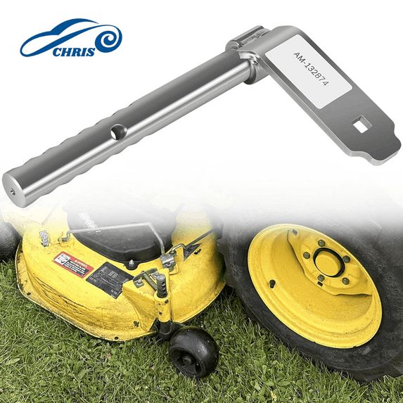 AM132874 Left Hand Rear Mower Deck Gage Wheel Arm for John Deere Lawn Tractor - Walmart.com