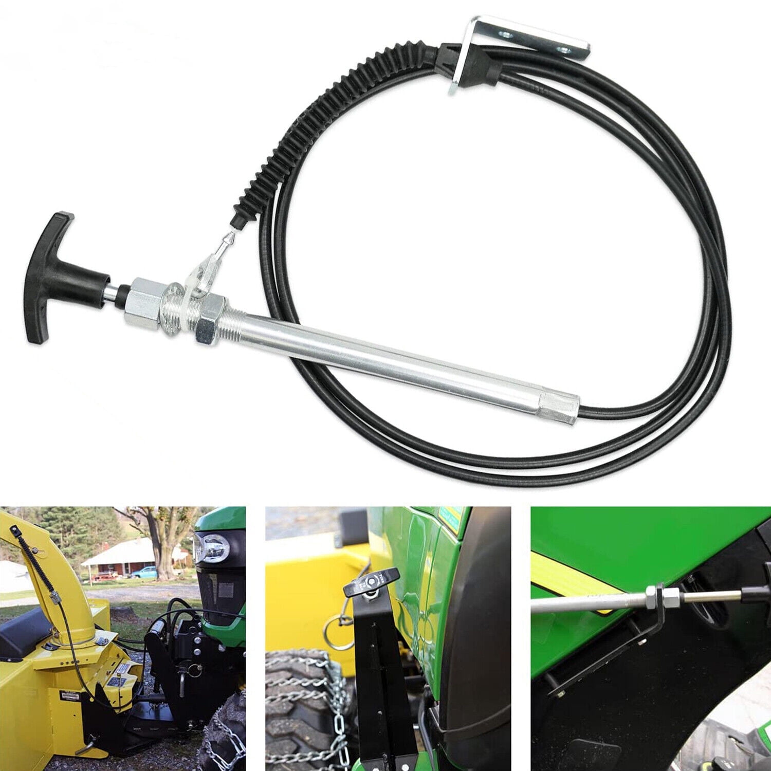 #AM134404 for John Deere Spout Control Input Cable 59" Chute Deflector ...