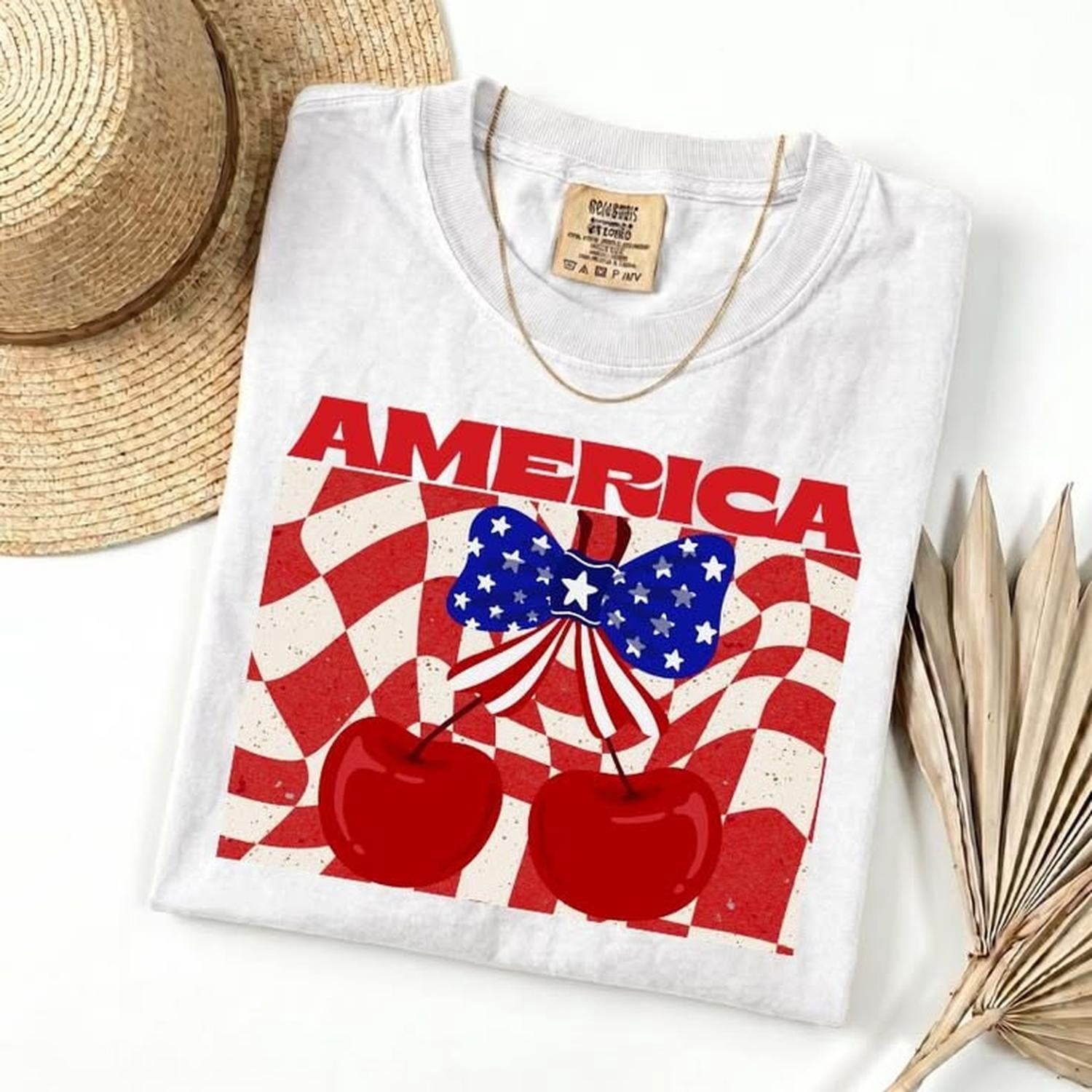 AM1erica, C1herry, 250, USA, Independence Day, , , Clipart, Shirt ...